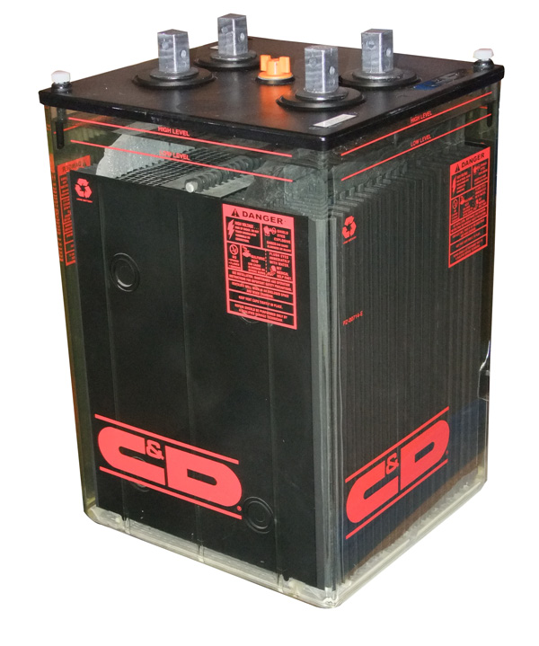 C&D LCZ 2500 Lead Calcium Battery - Power Solutions