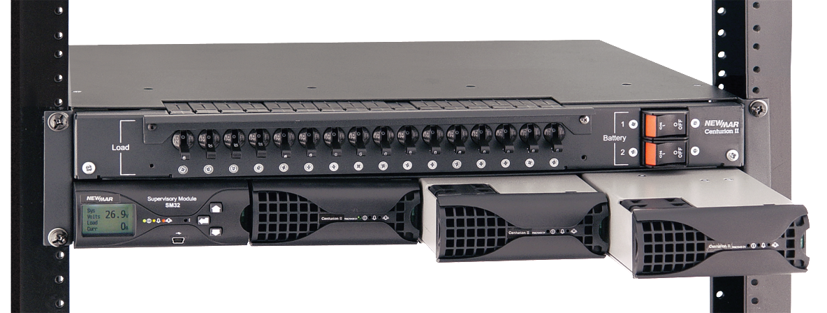 Centurion II 24V and 48V Rackmount Power System - Power Solutions